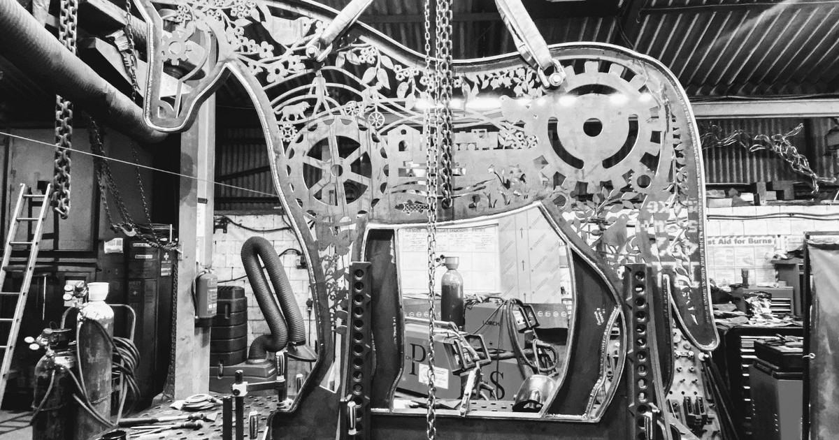 New sculpture celebrates the Elsecar Valley, past and present | Elsecar ...